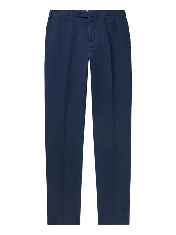 Incotex Venezia 1951 Slim-fit Chinolino Trousers - Blue