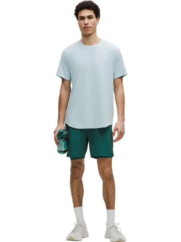 Lululemon License To Train Lined Short 7 - Deep Marina