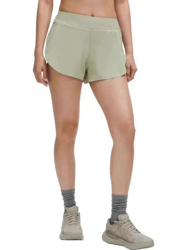 Lululemon Fast And Free High-rise Split Short 3 - Fog Green