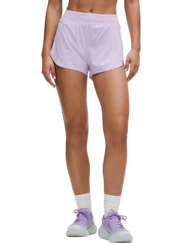 Lululemon Fast And Free High-rise Split Short 3 - Lavender Frost