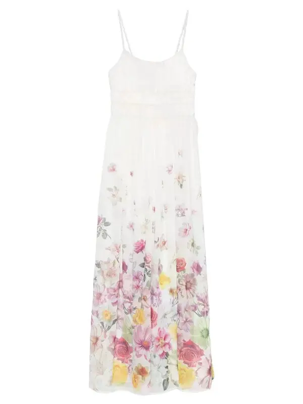 Aje Fleur Maxi Dress - White