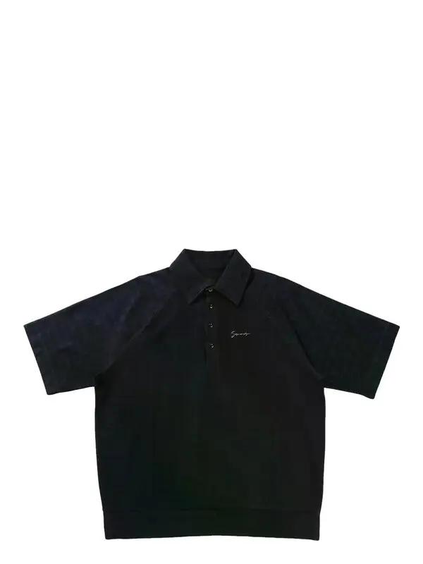 Givenchy Logo-lettering Polo Shirt - Black