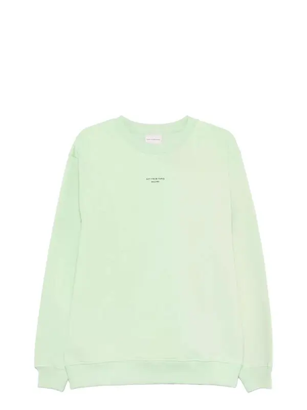 Drole De Monsieur Le Slogan Sweatshirt - Green