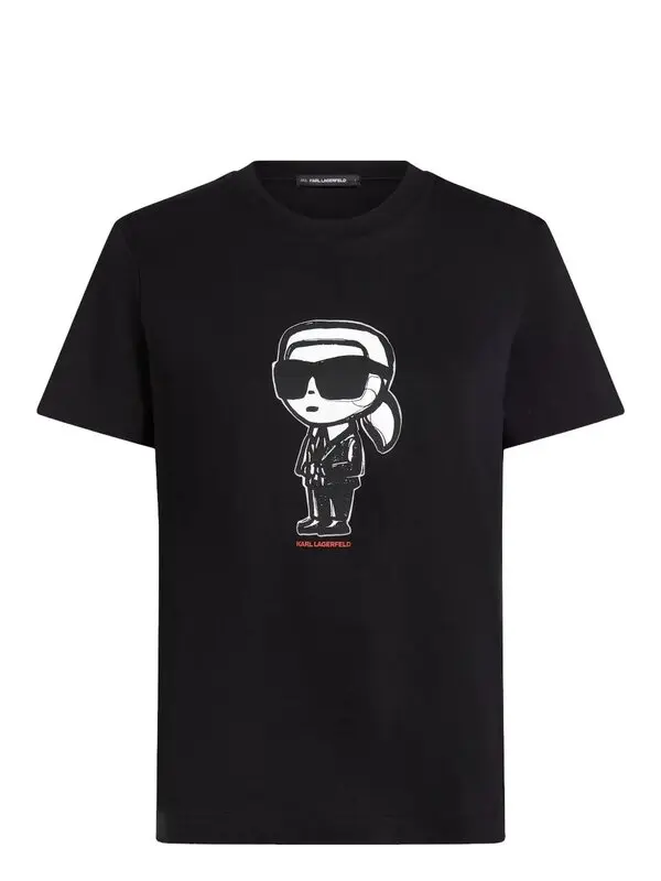 Karl Lagerfeld Ikon T-shirt - Black