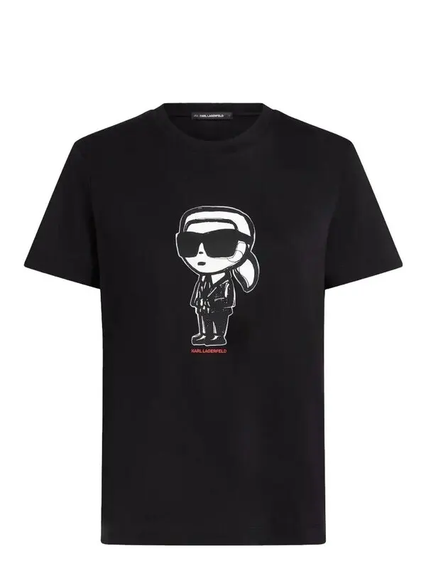 Karl Lagerfeld Ikon T-shirt - Black