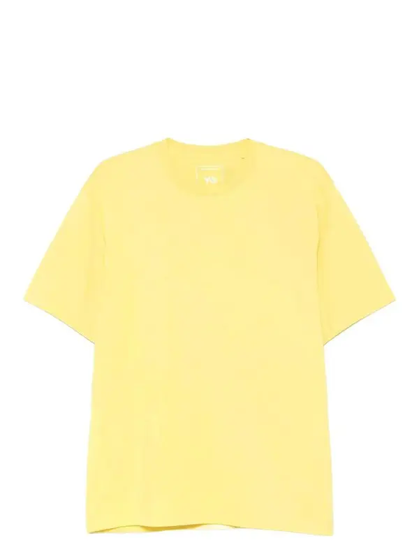 Y3 Logo Tape T-shirt - Yellow