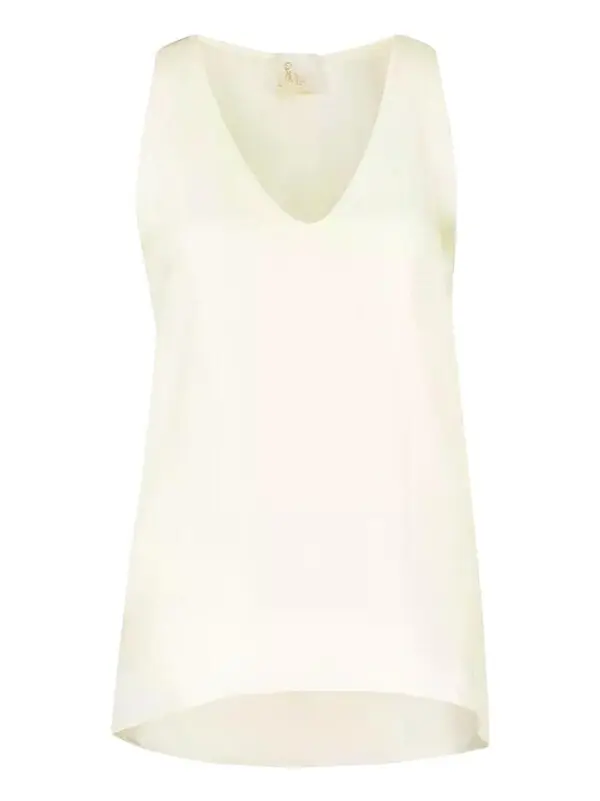 PAULA Serena Tank Top - White