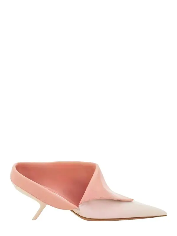 FERRAGAMO Eva Pointed-toe Mules - Pink
