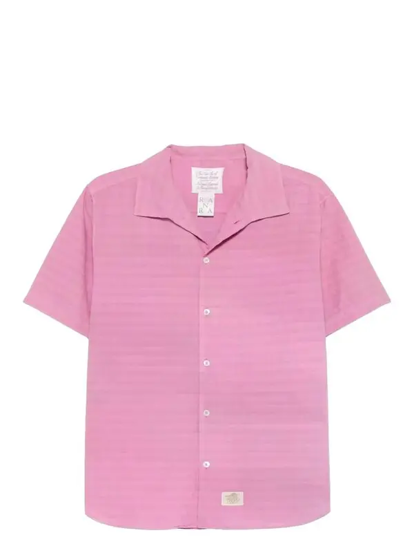 RANRA Striped Shirt - Pink