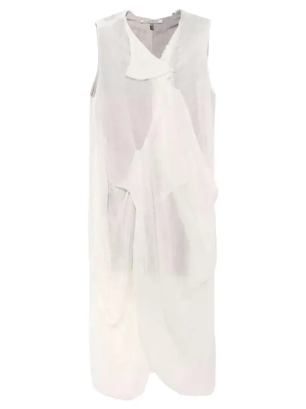 CHIAHUNG SU Sleeveless Dress - White