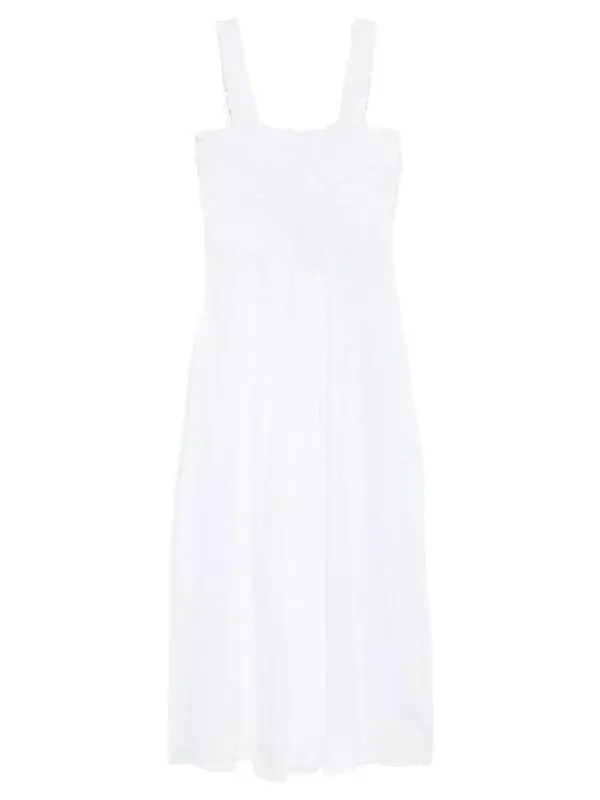 Gimaguas Fole Midi Dress - White