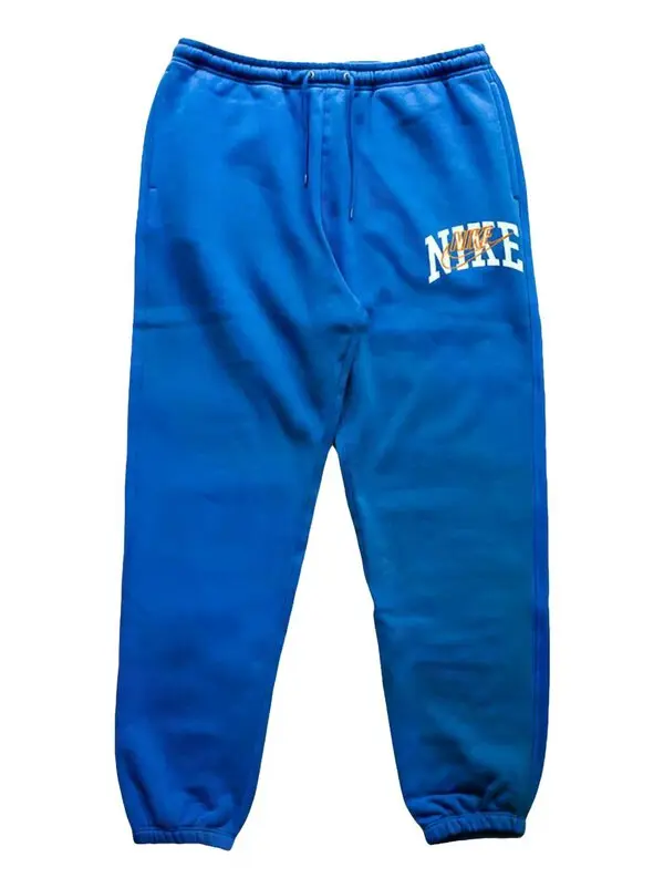 Nike Club Game Royal/safety Orange Track Pants - Blue