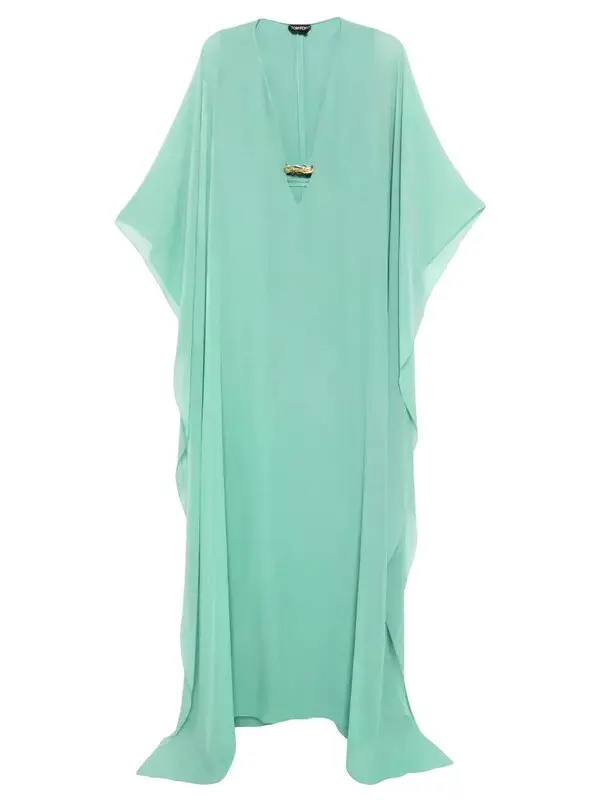 TOM FORD V-neck Dress - Green