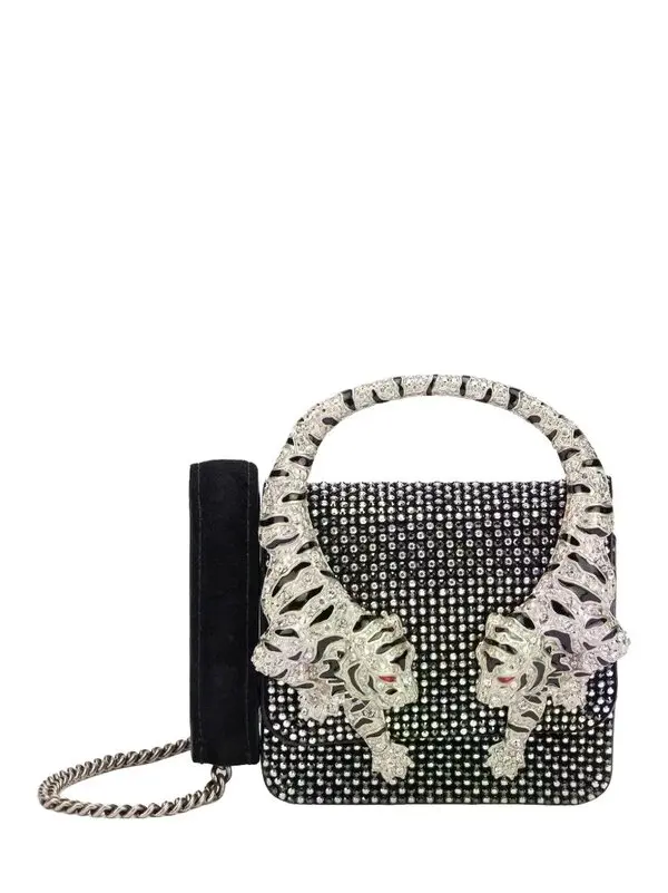 Roberto Cavalli Roar Phone Bag - Black