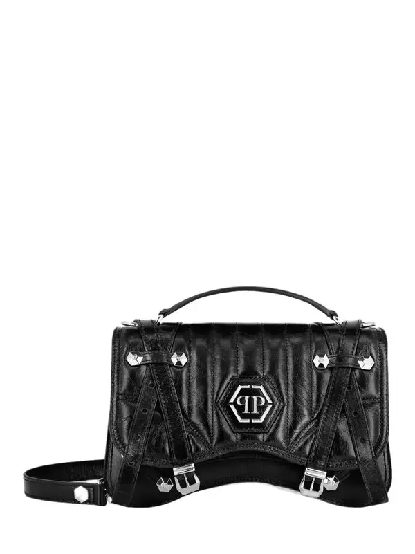 Philipp Plein Medium Hexagon Tote - Black