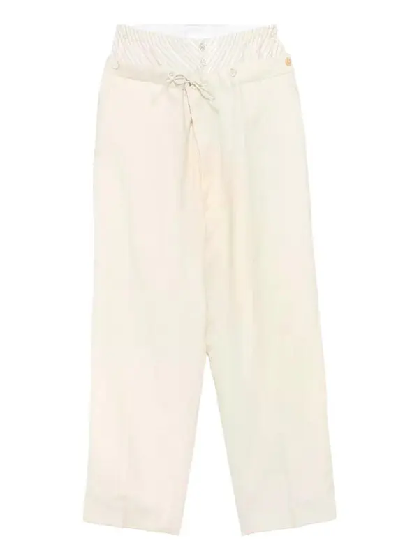 MAISON MARGIELA Anonymity Of The Lining Trousers - Neutrals