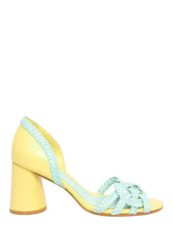 STUDIO CHOFAKIAN 65mm Sparks Sandals - Yellow