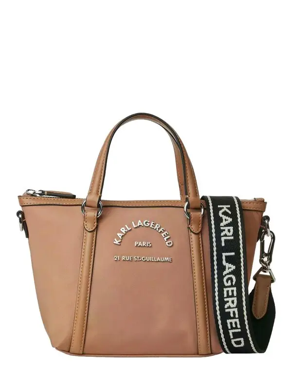 Karl Lagerfeld Mini Rue St-guillaume Tote Bag - Brown