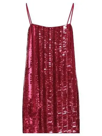 Pinko Mini Sequined Dress - Red