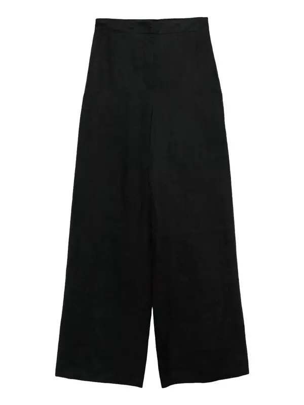 Max Mara Garibo Palazzo Pants - Black