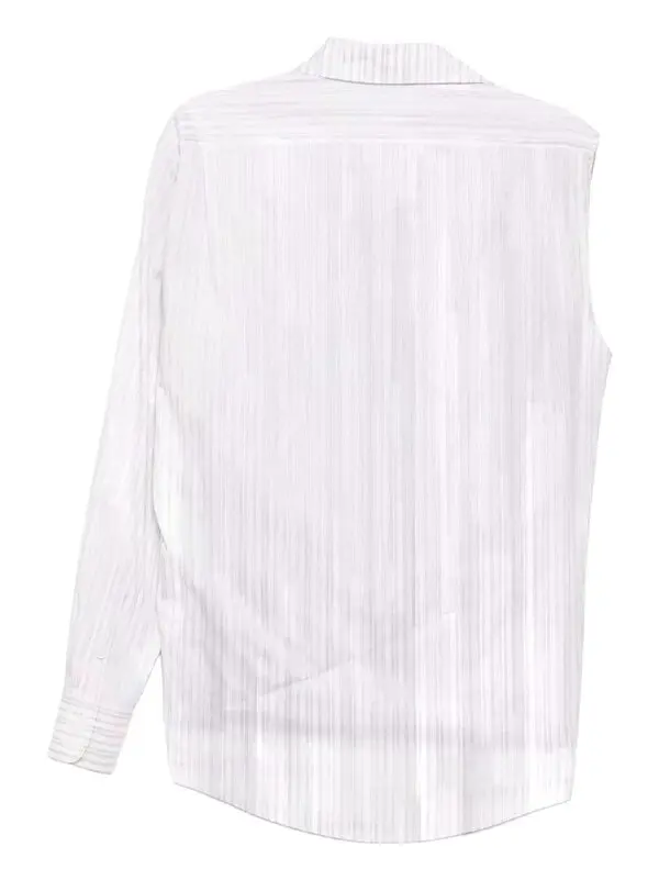 MOOHONG Striped Shirt - White