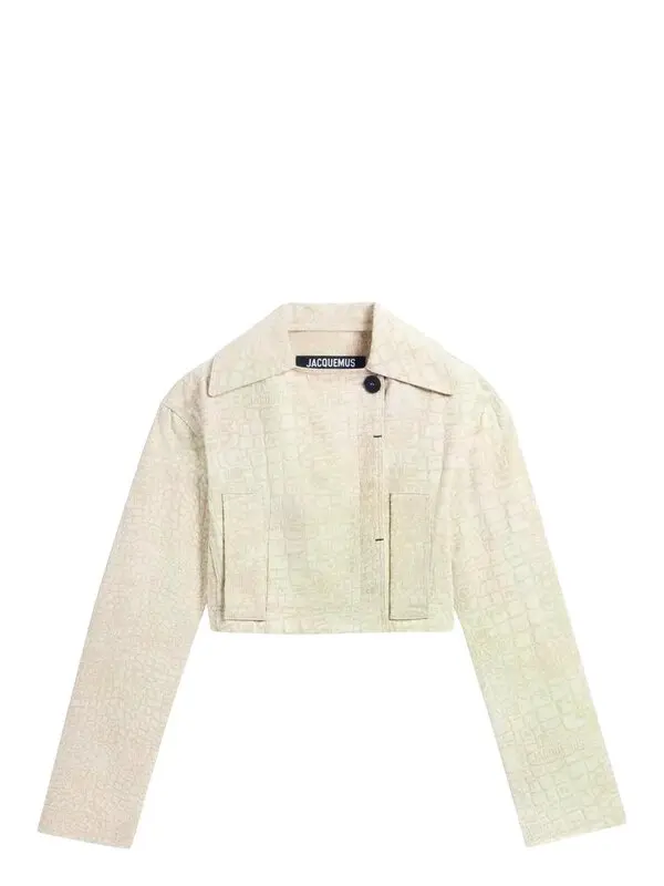 Jacquemus The Nîmes Marino Denim Jacket - Neutrals