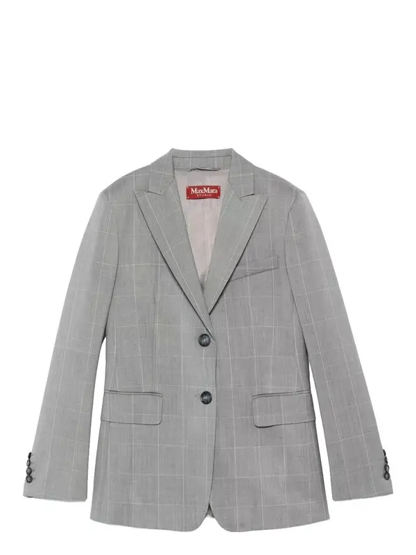 Max Mara Panno Blazer - Grey