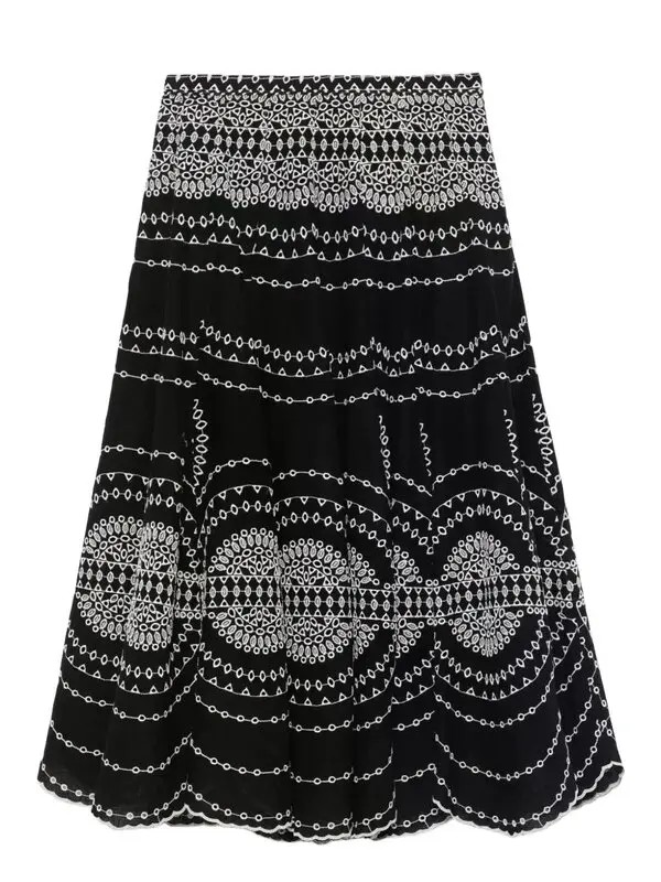 Charo Ruiz Ibiza Livvy Maxi Skirt - Black