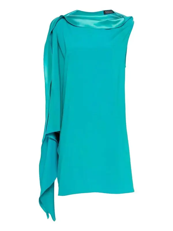 GIANLUCA CAPANNOLO Sarah Top - Blue