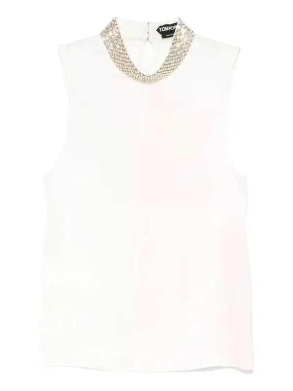 TOM FORD Sleeveless Top - White