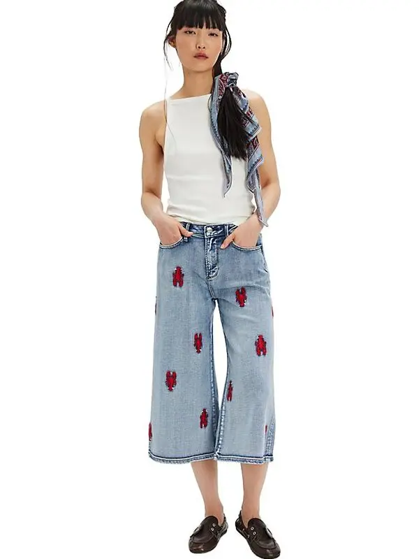 DRIFTWOOD Amie Culotte Jeans - Seaside Social