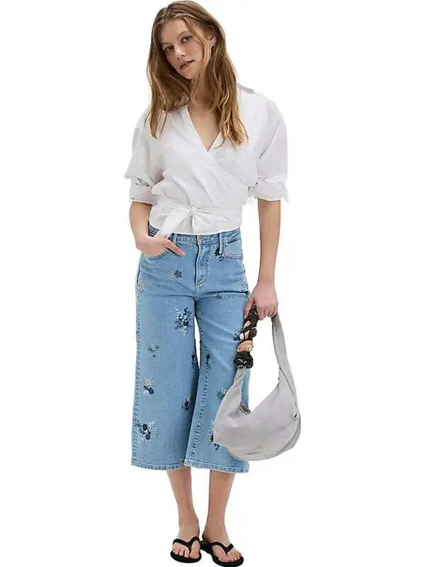 DRIFTWOOD Amie Culotte Jeans - Summer Bliss