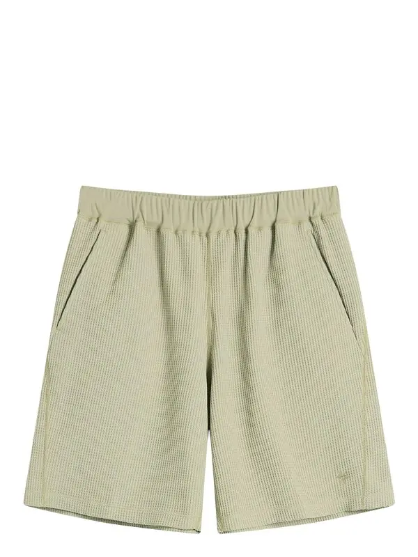 GOLDWIN Waffle Light Shorts - Oak Beige