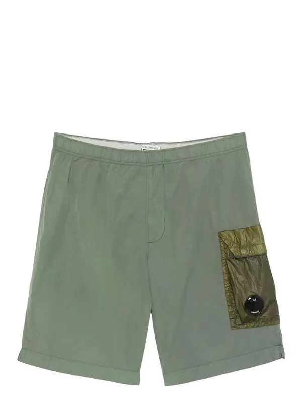 C.P. COMPANY Lens-detail Swim Short - Green