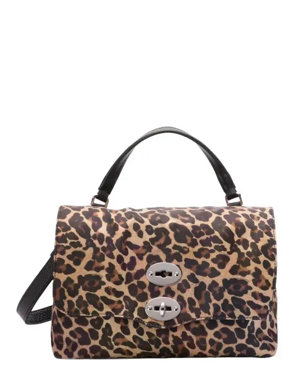ZANELLATO Leopard-print Tote - Brown