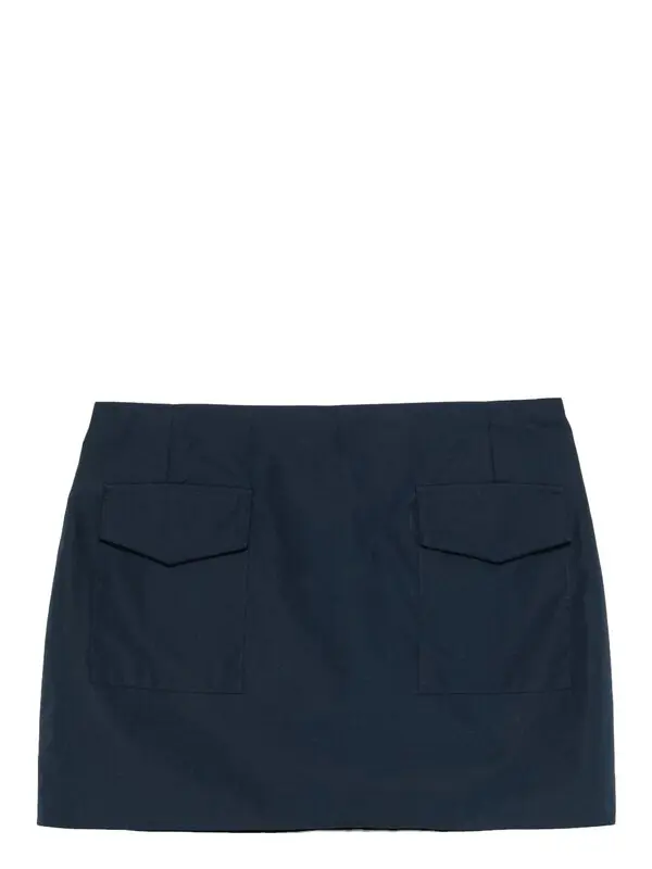 ALFIE Valletta Mini Skirt - Blue