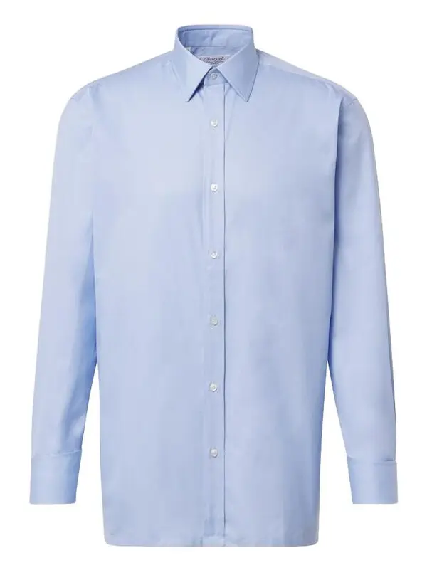 Charvet Cotton Poplin Shirt - Blue