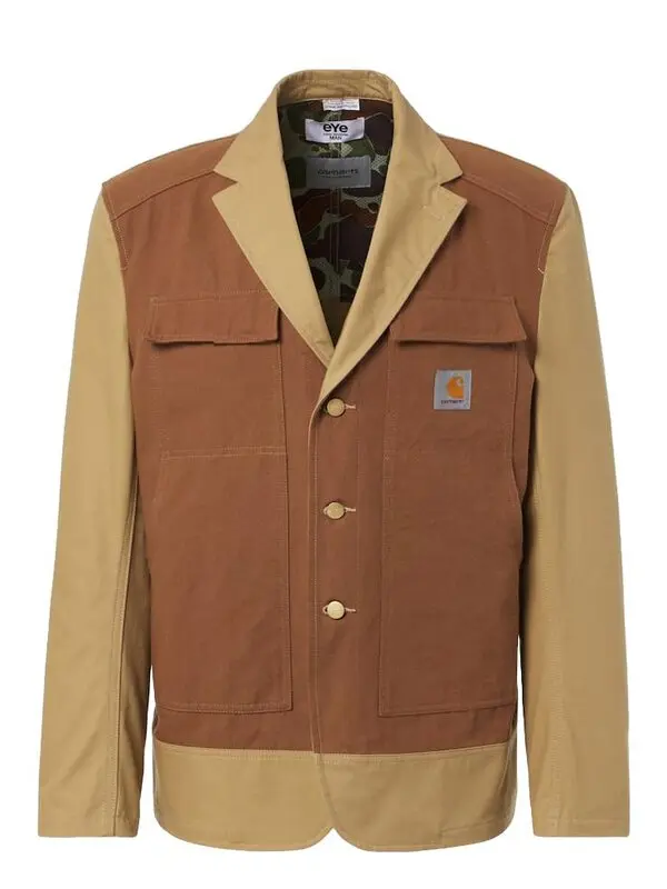 Junya Watanabe X Carhartt Cotton Canvas Jacket - Neutrals
