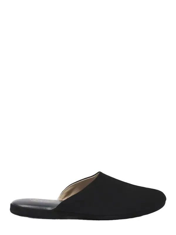 Charvet Suede Slippers - Black