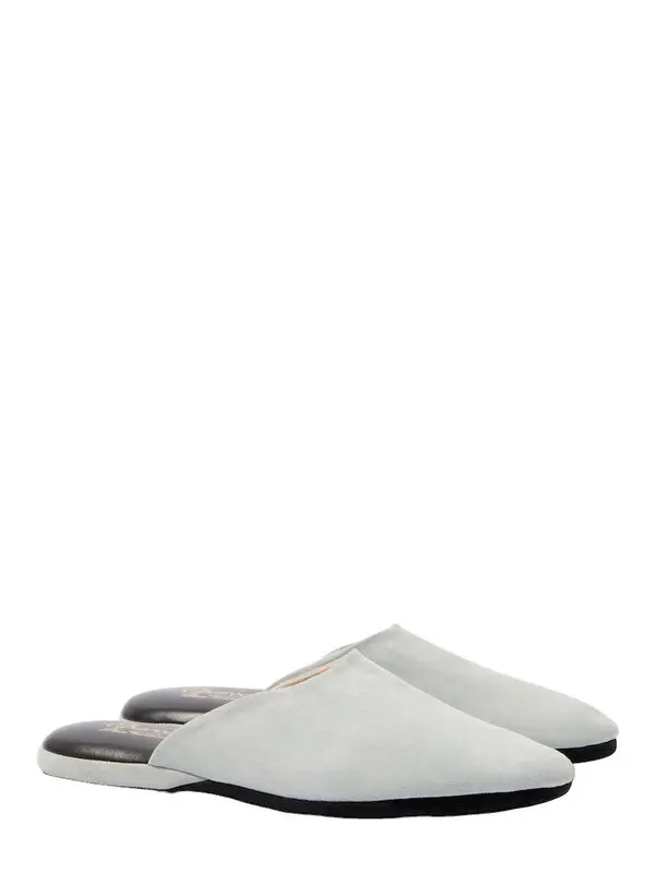 Charvet Suede Slippers - Dove