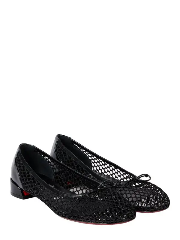 CHRISTIAN LOUBOUTIN Sweetie Jane Ballet Flats - Black