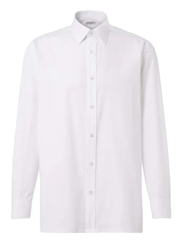 Charvet Cotton Poplin Shirt - White
