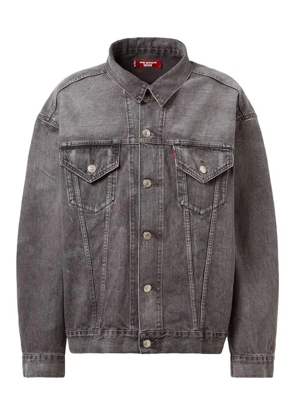 Junya Watanabe X Levi's® Denim Trucker Jacket - Grey