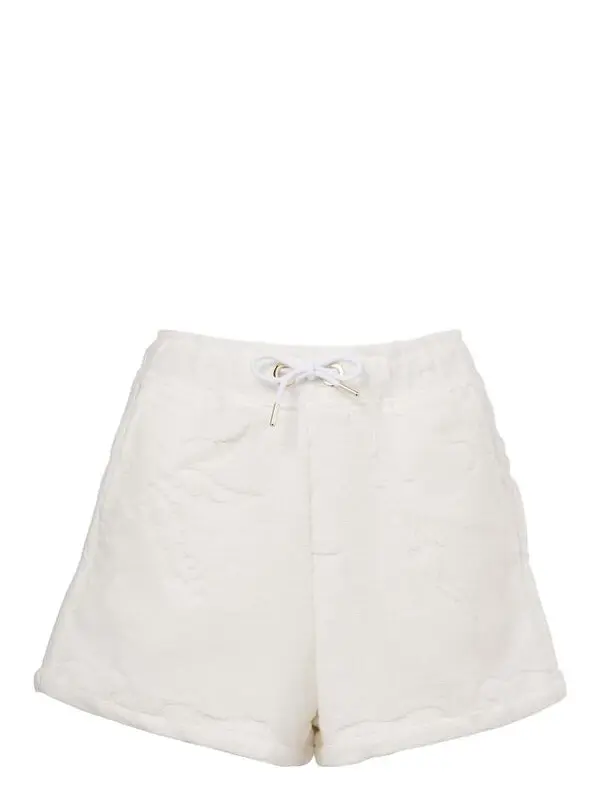 Dorothee Schumacher Cosy Towelling Cotton Shorts - White