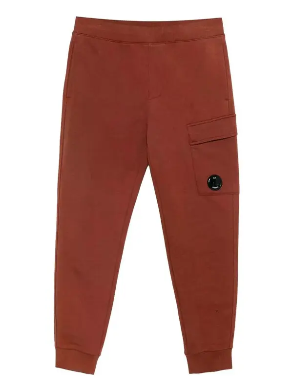 C.P. COMPANY Lens-detail Track Trousers - Red