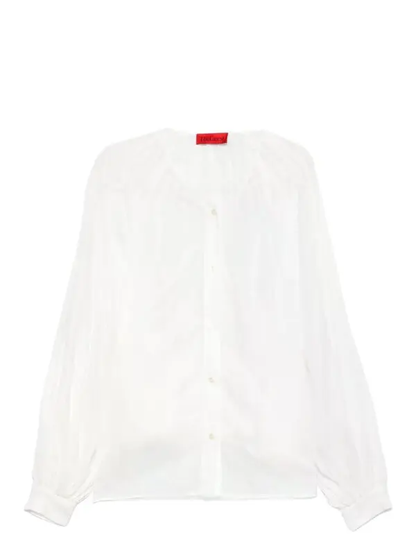 THELATEST Dart-detailing Shirt - White