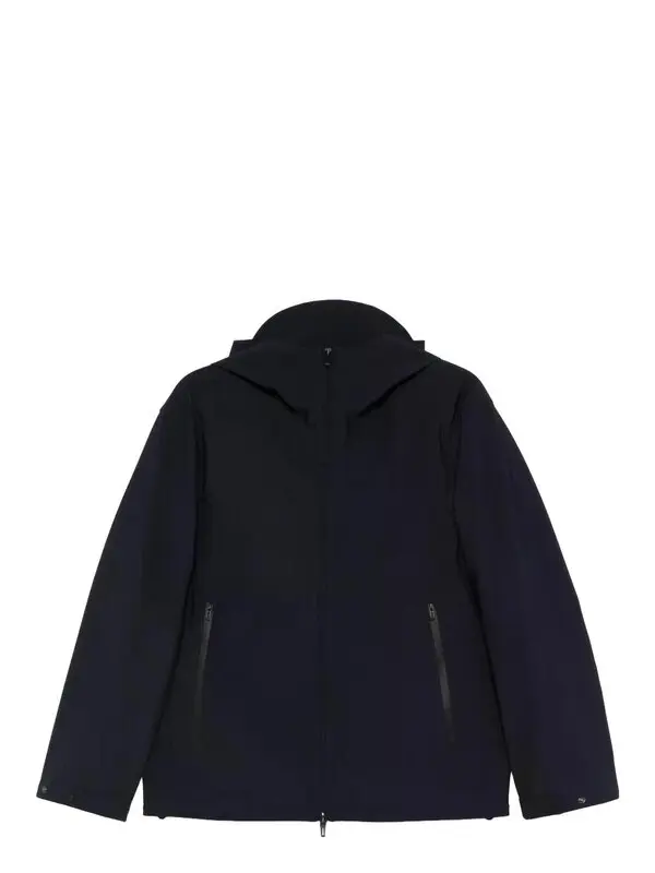 Emporio Armani Hooded Jacket - Blue