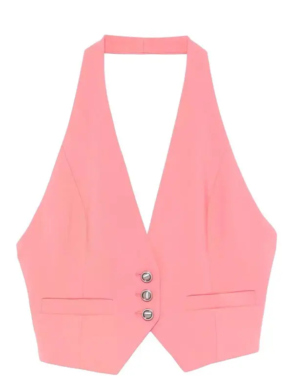 Pinko Moretta Waistcoat - Pink