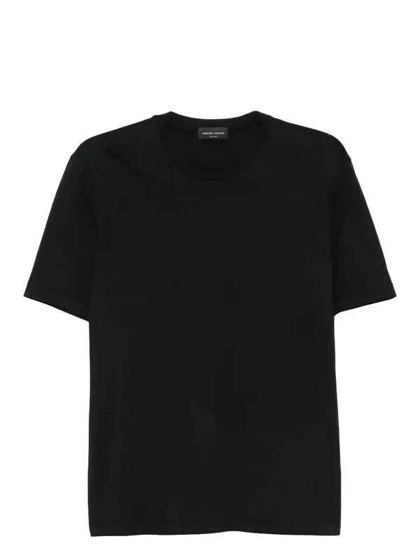 ROBERTO COLLINA Cotton T-shirt - Black