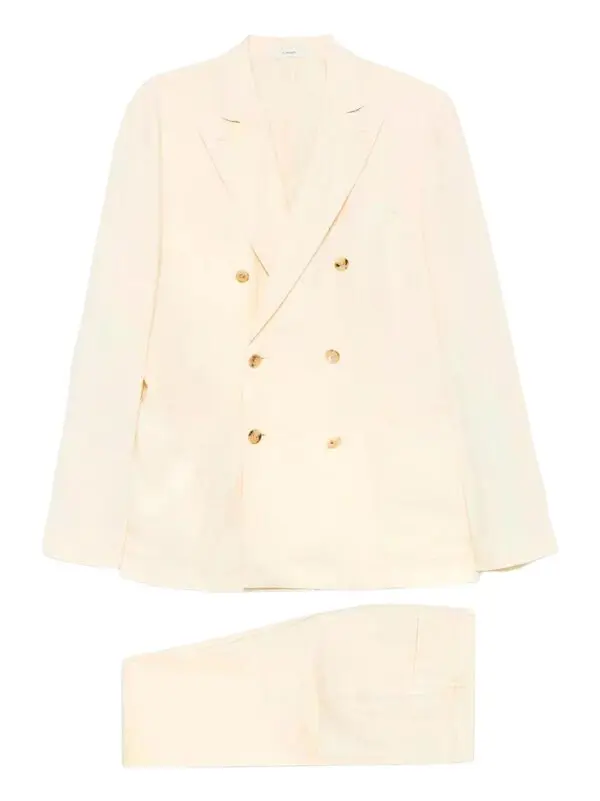 Boglioli Linen Suit - Yellow